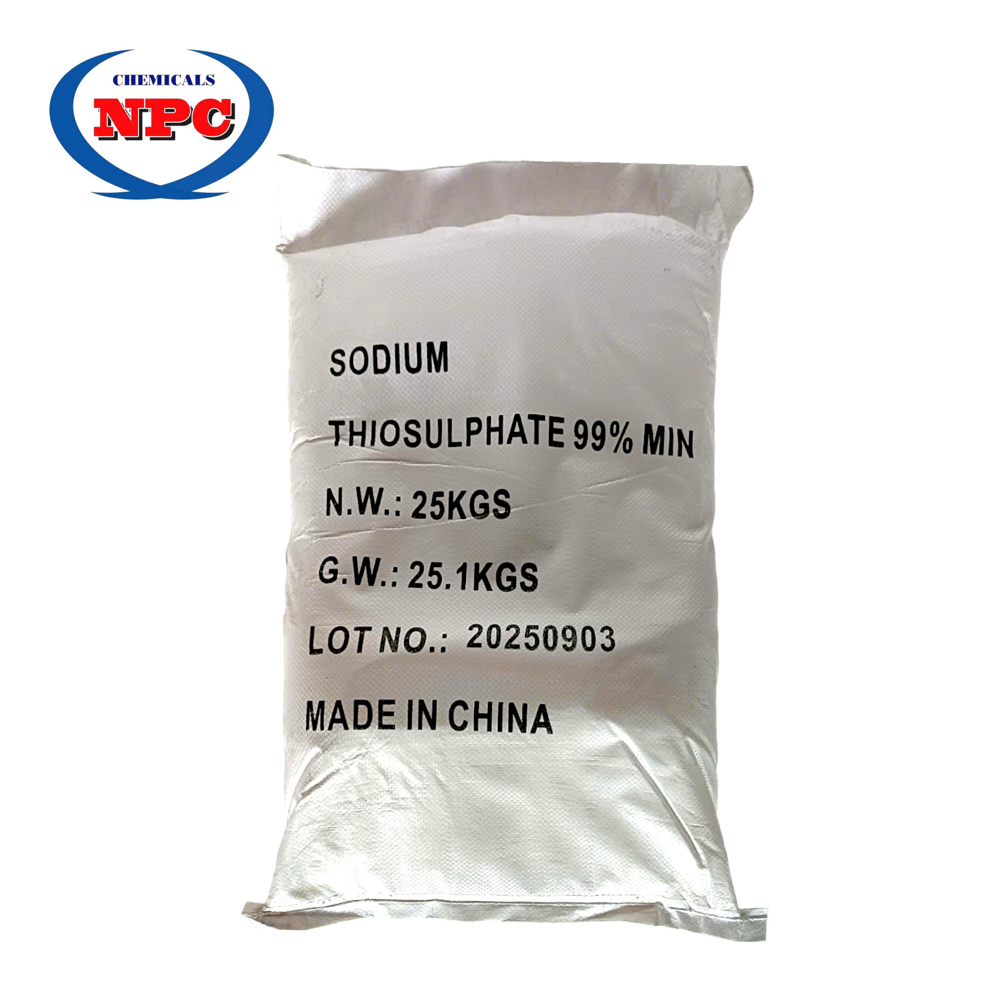 Sodium Thiosulphate (Na2S2O3)